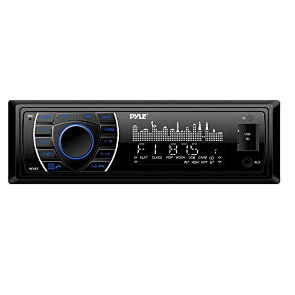 PYLE Receiver w/Pyle Marine SPKR, Pyle 4-Chan Marine Amp, Antenna ...