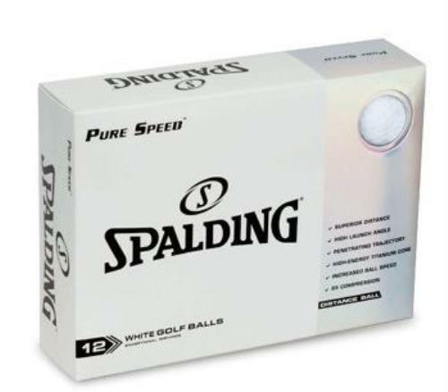 Spalding Pure Speed Golf Balls 12pk Father's Day Gift | eBay