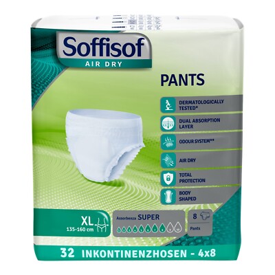 Soffisof Pants Super Größe M, L & XL - Windel für Erwachsene ...