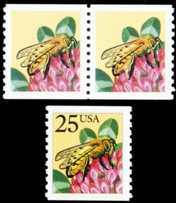 2281c, Black litho Omitted Major Error Pair With Normal Mint NH ...