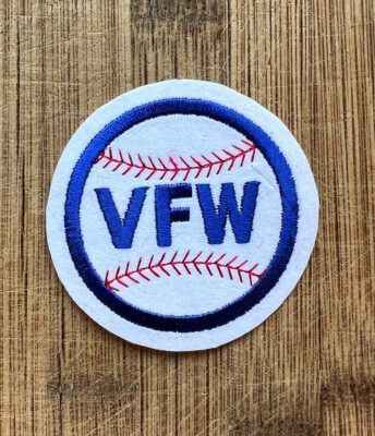 Veterans Of Foreign Wars VFW Baseball Felt Patch 2.5 Inches | eBay