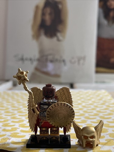 HAWKMAN LEGO MINIFIG FIGURE dc comics aldis hodge black adam justice ...