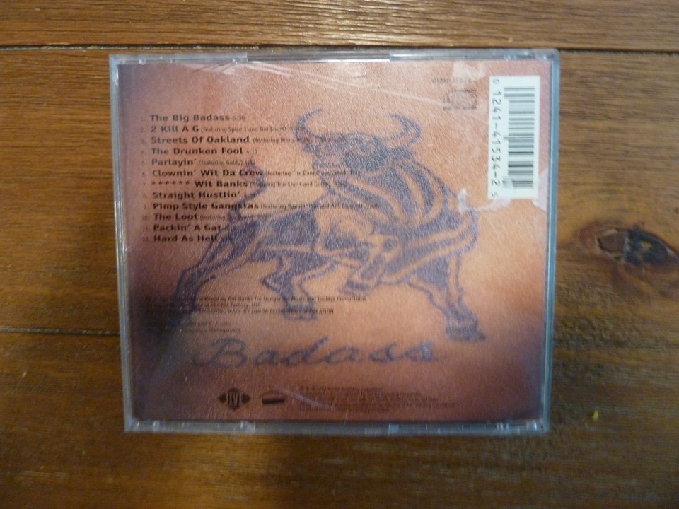 Ant Banks The Big Bad Ass Rap Hip Hop Gangsta Funk CD Jive Records 1994 ...