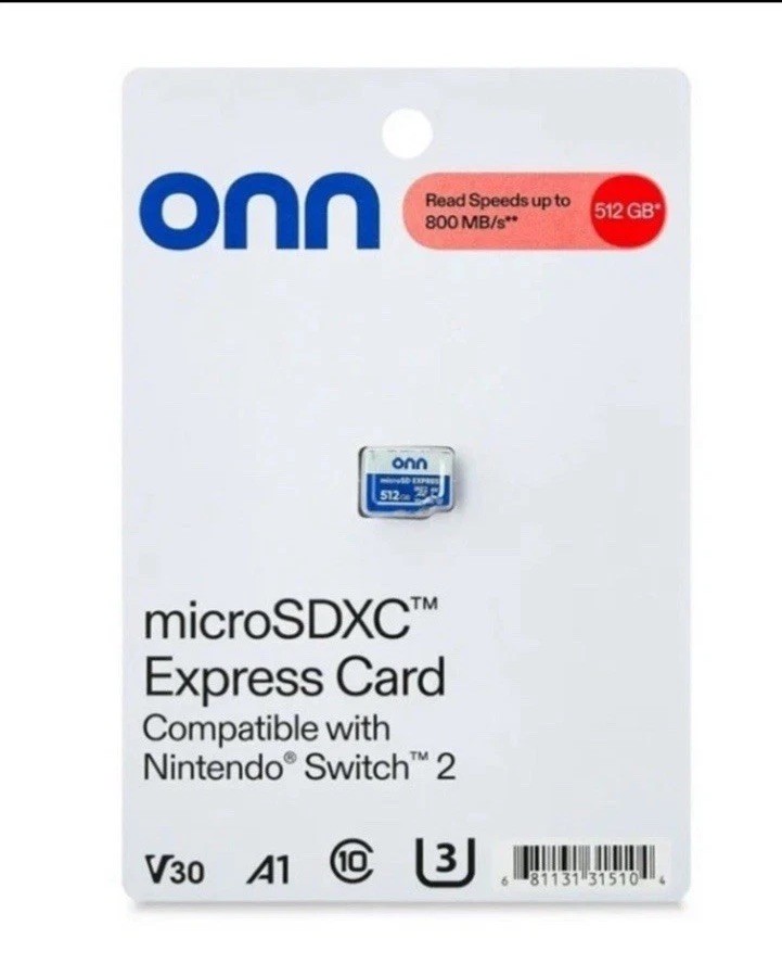 MicroSD EX Express Card 512GB, Nintendo Switch 2 Compatible FASTFREE ...