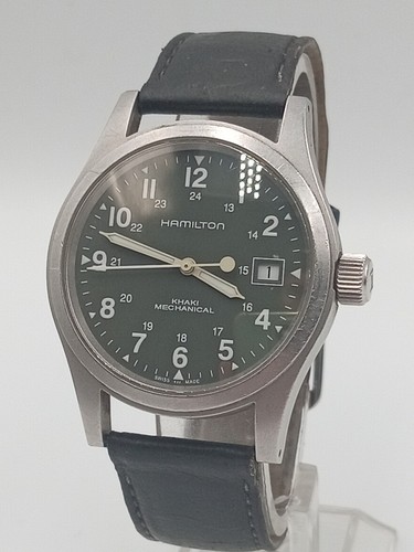 Hamilton Khaki Mechanical Wristwatch Date Dial H694190 Working | eBay UK
