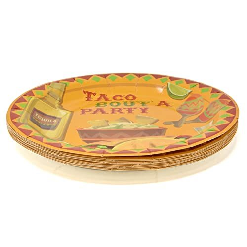 - Taco Party Set Serves 24, Includes 9" Dinner Plates, 7" Dessert ...