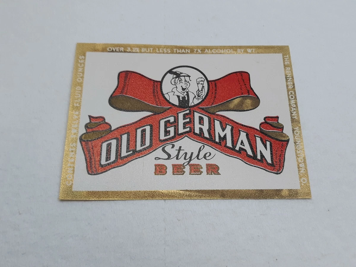 Vintage German Beer Labels