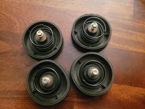 Technics SL-220 Turntable Replacement Part Set of 4 Rubber Feet w ...