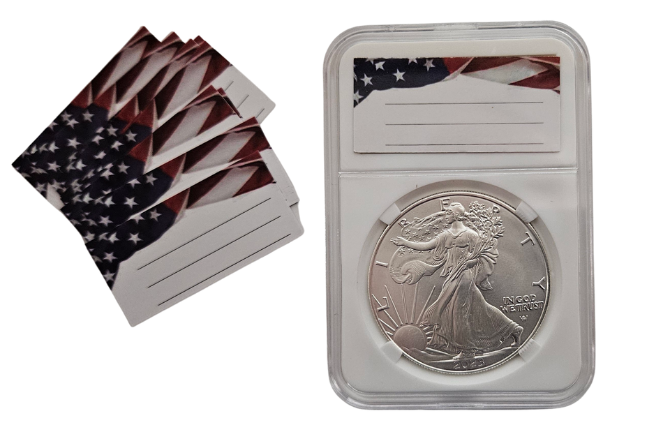 10-Pack Coin Slab Display Holder 40mm for American Silver Eagles ...