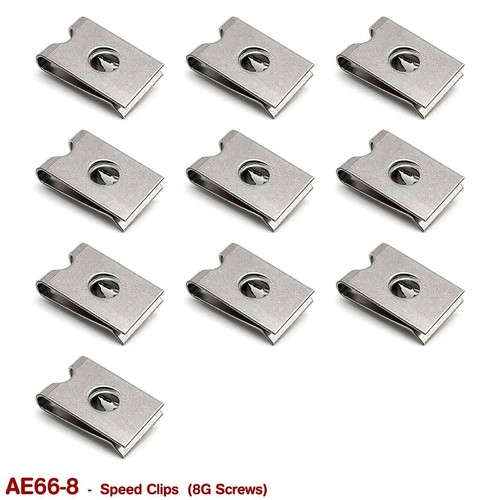 SCREW SPEED CLIPS - 8G (STAINLESS STEEL) | eBay
