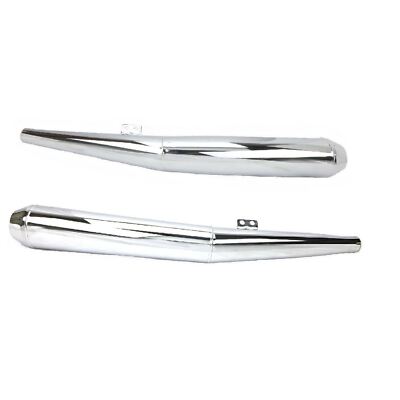 Right and Left Side Muffler for70-84 BMW R60, R75, R80, R90, R100 80 ...