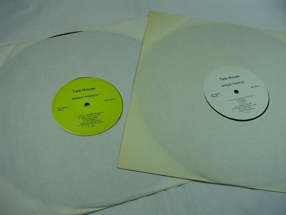 Tele House Presents Sergio Franchi - Double Album CD-2045 | eBay