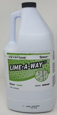 Ecolab 6100053 Keystone Lime-A-Way Lime Scale Remover 1 US Gal Qty 2 | eBay