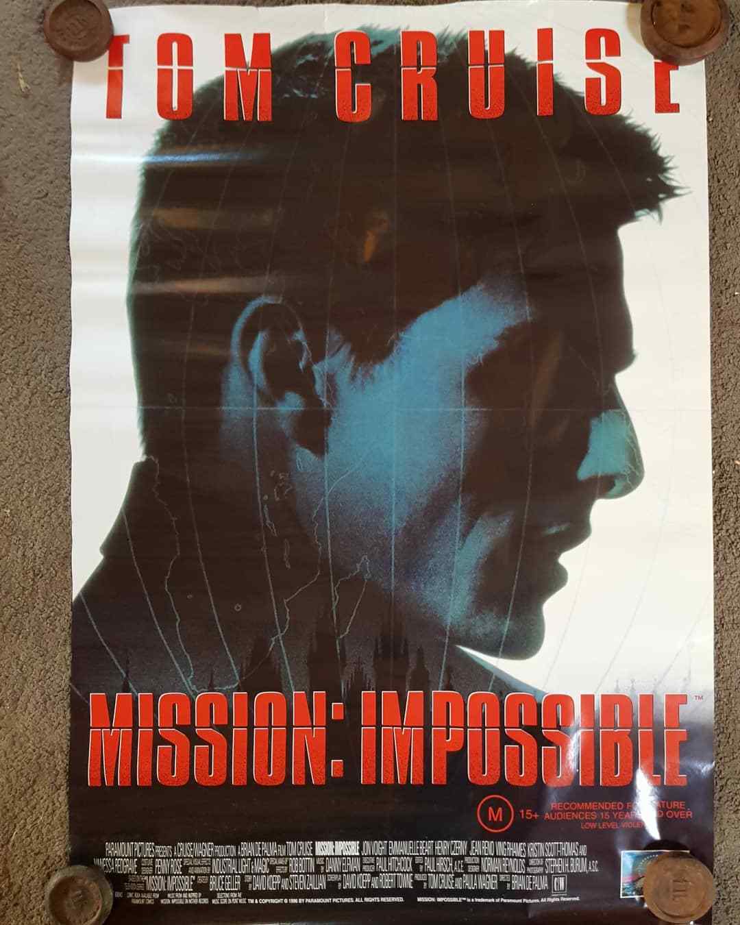 Mission Impossible 1996 Poster