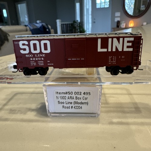 N Scale Atlas ARA Box Car SOO LIne (Modern) 42204 D11 | eBay