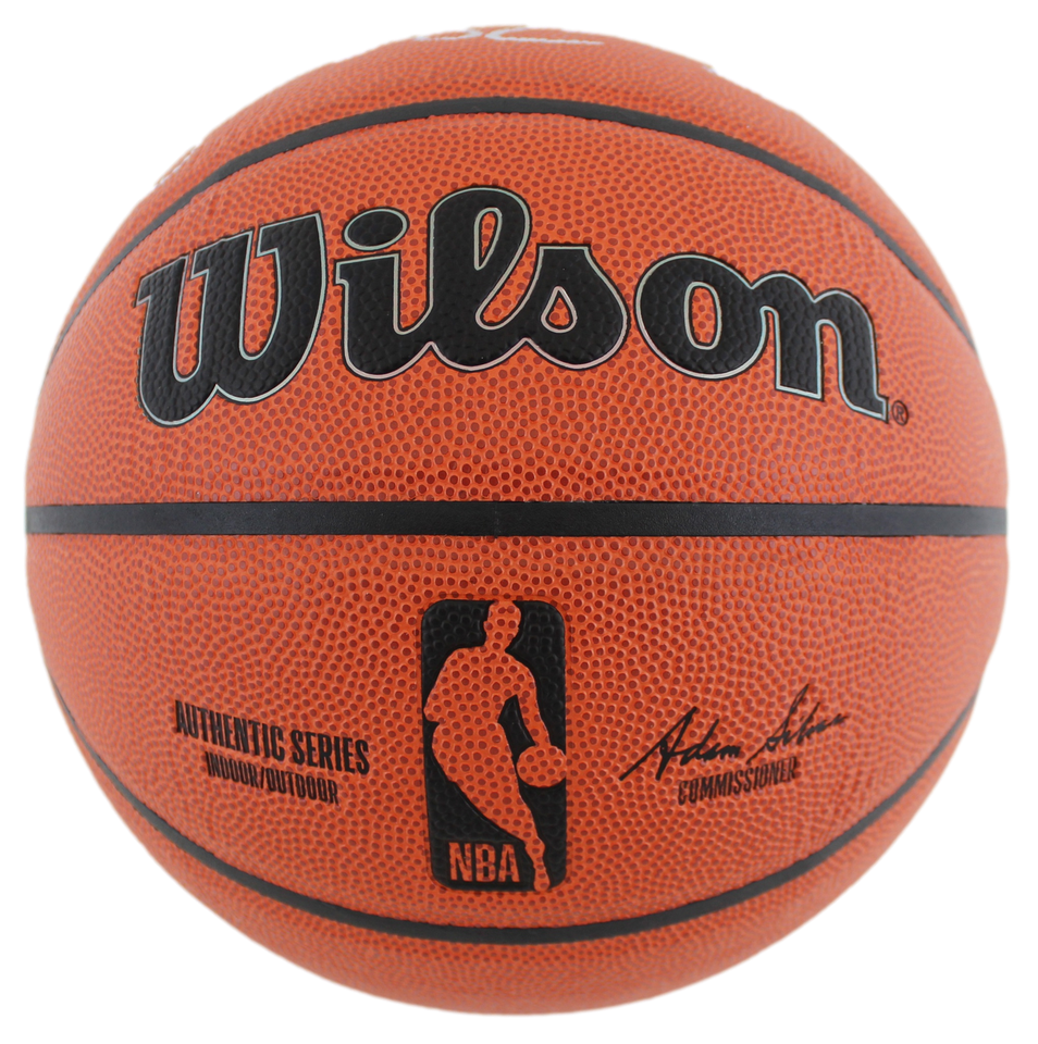 Larry Bird & Julius "Dr. J." Erving Authentic Signed Wilson Basketball ...
