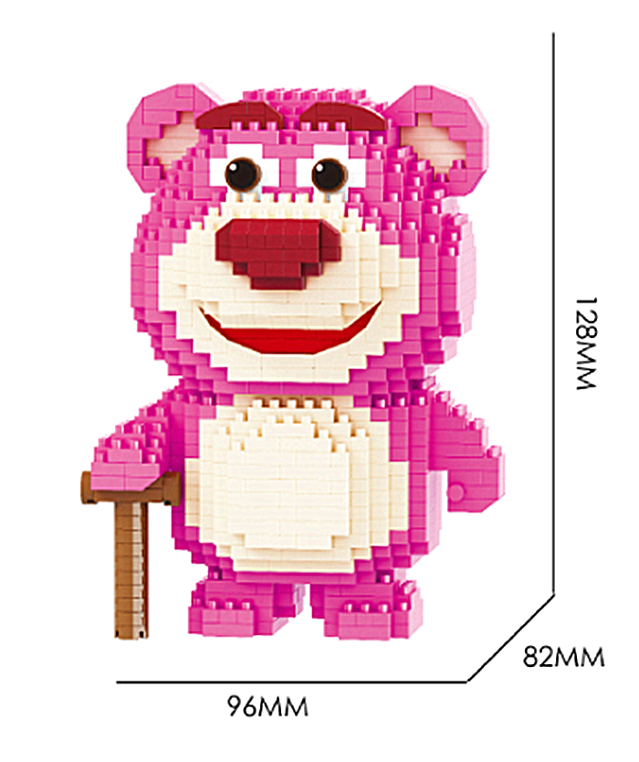 Lotso Bea rDiamond Block Toy Story Mini Building Blocks 848PCS | eBay