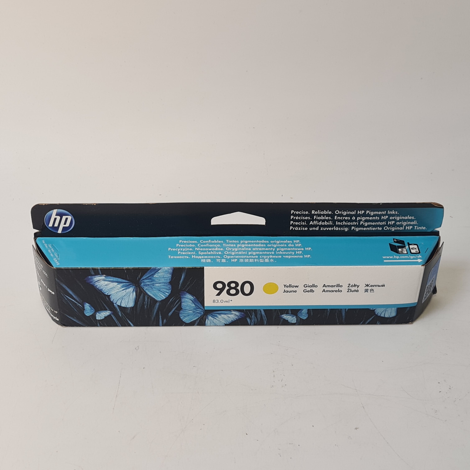HP 980 Yellow Original Ink Cartridge 83 Ml D8J09A for sale online | eBay