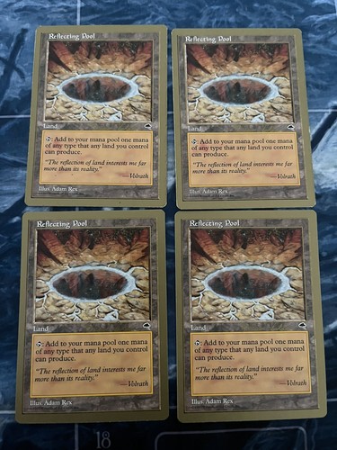 x4 MTG Reflecting Pool - World Championship Deck MTG LOT Magic | eBay