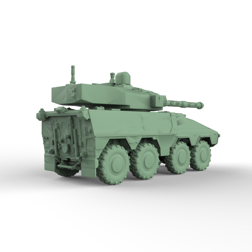 SSMODEL SS160390 1/160 Military Model Kit German BOXER MGS Light Tank ...