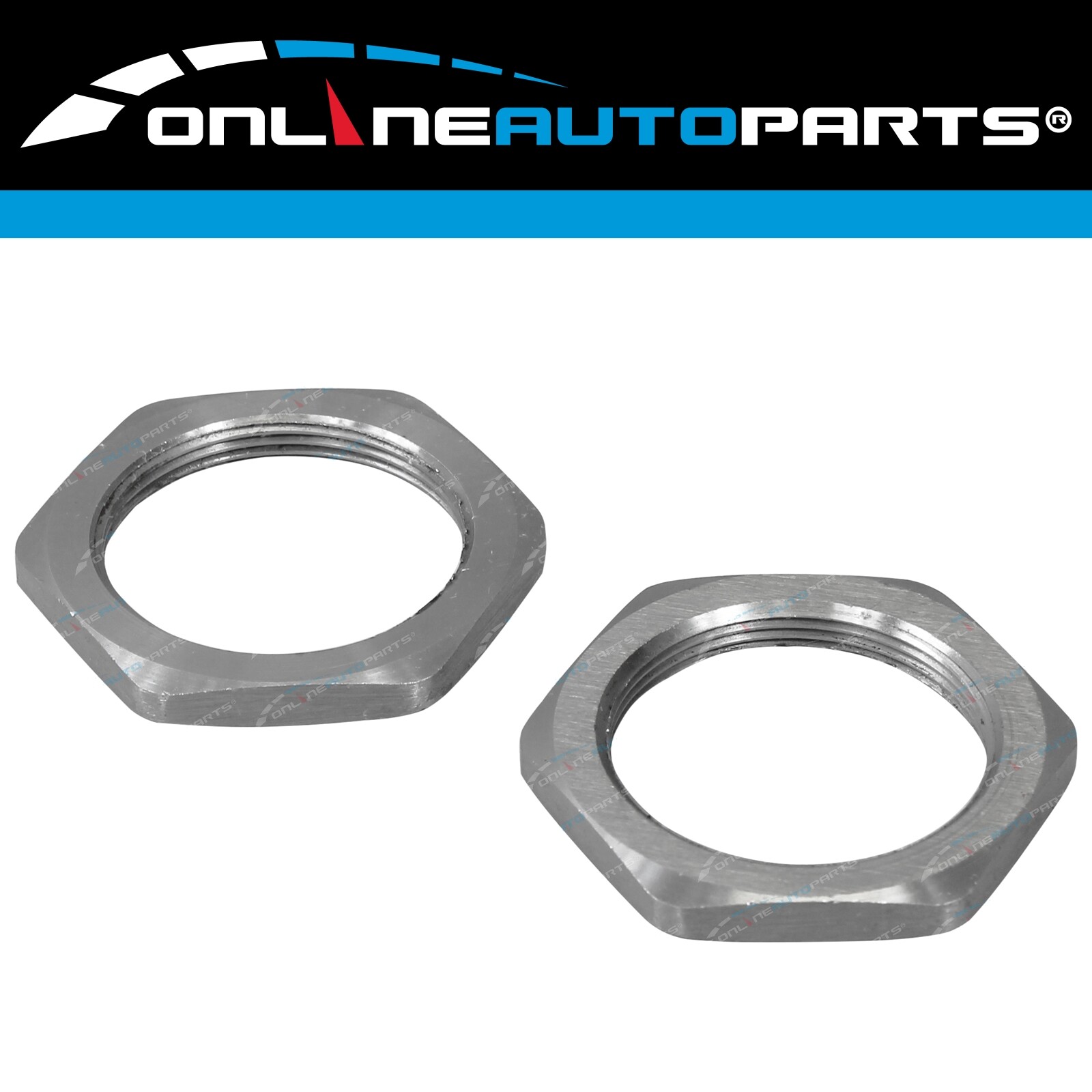 2 Axle Front Adjusting Hub Lock Nuts for Toyota Hilux Landcruiser 43521 ...