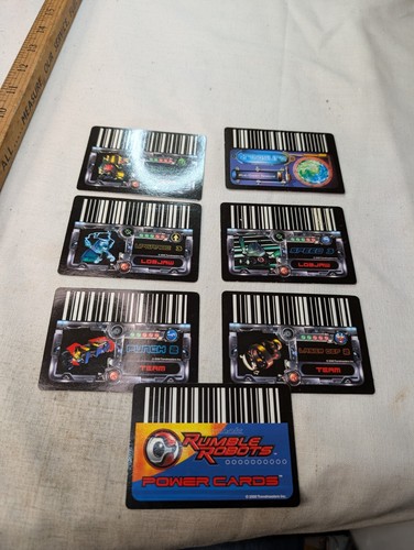 Rumble Robots Power Cards Mixed Lot Of 7 | eBay