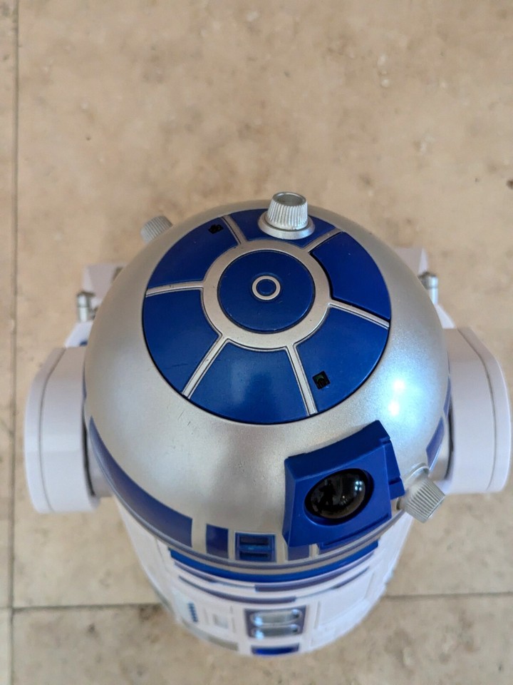 STAR WARS R2D2 ASTROMECH DROID Interactive Robot Hasbro WORKS GREAT | eBay