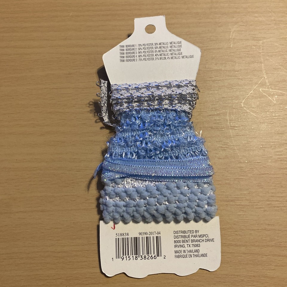 Celebrate It Decorative Trim each card 5 yards princess new | eBay