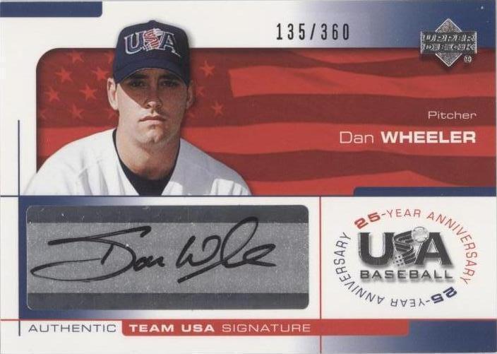 2004 Upper Deck USA Baseball 25-Year Anniversary - Signatures Dan ...