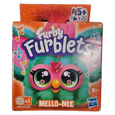 Furby Furblets Mello-Nee Melony 45 Sounds Brand New Sealed Hasbro/Free ...