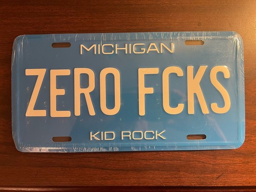 Kid Rock Concert Tour License Plate | eBay