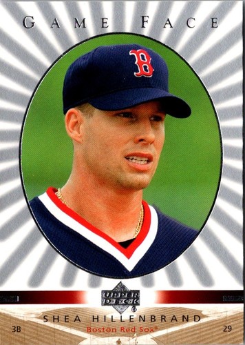 2003 Upper Deck Game Face Shea Hillenbrand #18 Boston Red Sox Baseball ...
