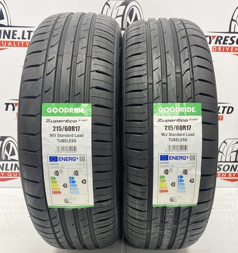 2 X 215 60 17 GOODRIDE 215/60R17 96V BRAND NEW TYRES AMAZING C B LABELS ...