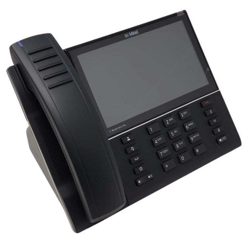 Mitel 6940W Gigabit Wi-Fi IP Phone with Cordless Handset - Black ...