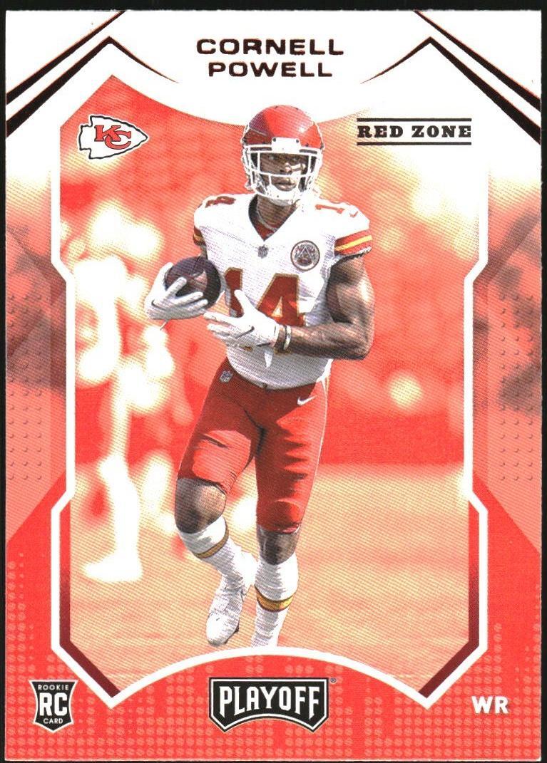 2021 Panini Playoff - Rookies Cornell Powell #242 Red Zone (RC) for ...