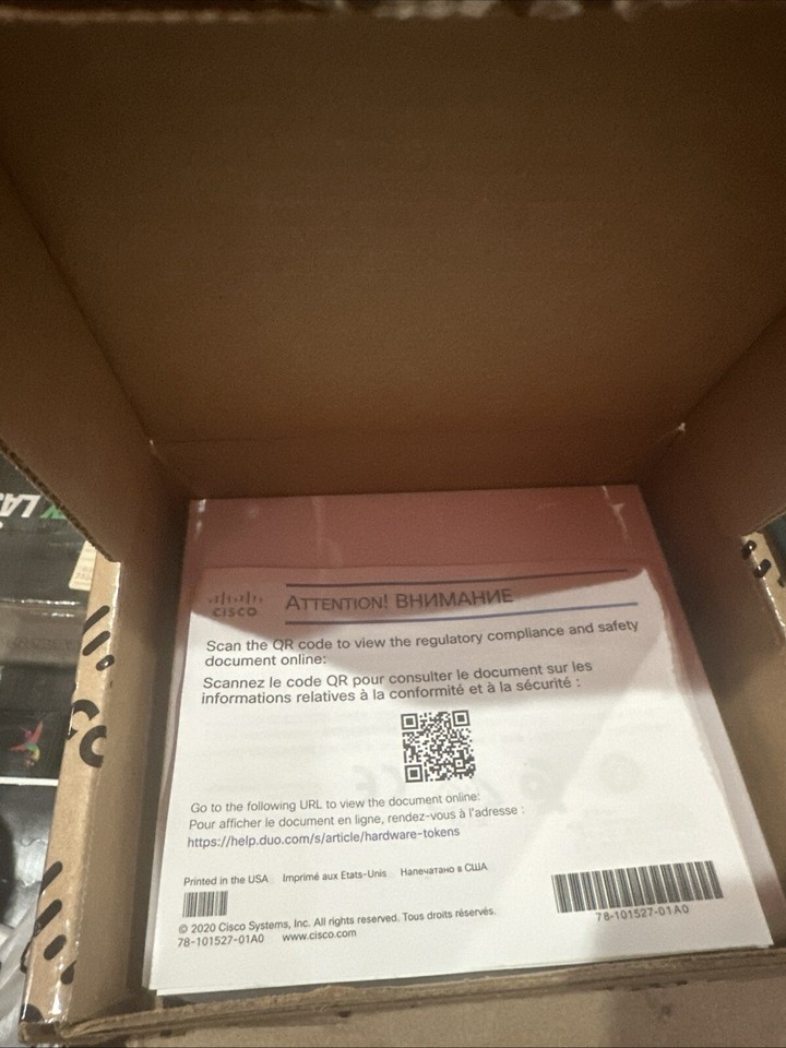 Cisco DUO - DIGIPASS Go 6 - One-Button Authenticator - 1 Lot | eBay