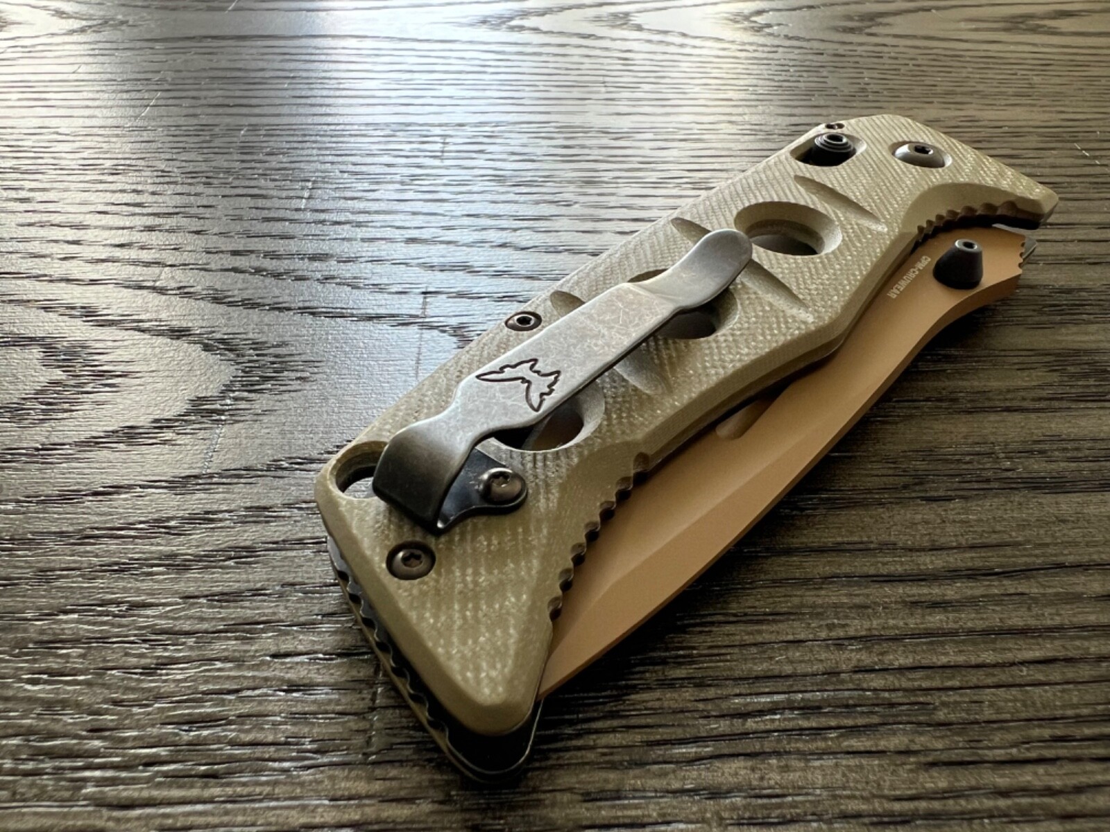 Benchmade Adamas Folding Knife 275FE-2 CPM-CruWear Steel Blade | eBay