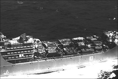 Poster, Many Sizes; Ivan Rogov Class Landing Ship With Soviet Military ...