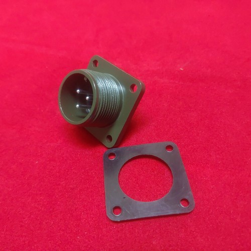 KUKDONG MS3102A-14S-7P Circular MIL SPEC Connector Box mounting 3 Pin ...