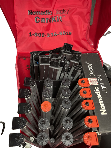 10' Nomadic Display Neptune Popup w Panels and Light Set Ships Free | eBay