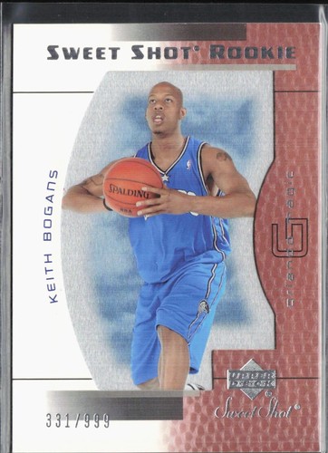 2003-04 Upper Deck Sweet Shot #129 Keith Bogans #/999 Rookie Orlando ...