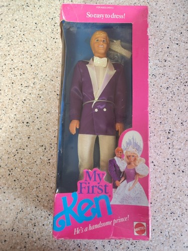 Barbie 1989 My First Ken Mattel 9940 Vintage NIB NRFB * | eBay