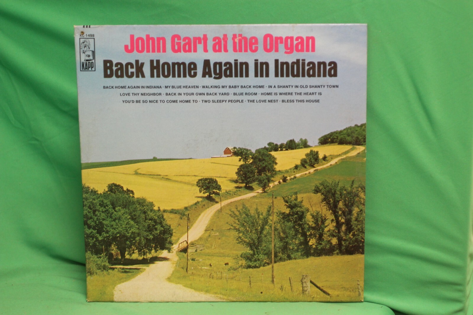 John Gart at the Organ - Back Home in Indiana - Kapp Records | eBay