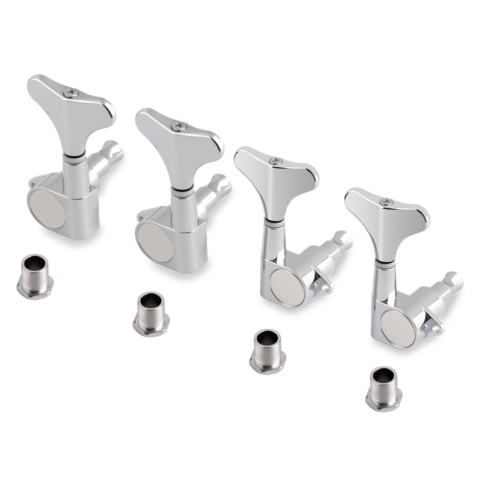 2R2L Sealed 4 String Bass Tuning Pegs Tuning Keys Machine Heads Guitar ...