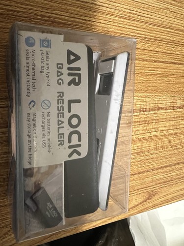 New Air Lock Bag Re Sealer New In Box | eBay