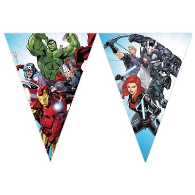 Procos - 93875 Marvel Avengers Infinity Stones Triangle Flags in FSC ...
