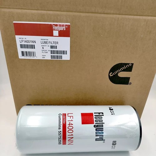 6PCS LF14001NN 5575298 Fleetguard Oil Filter for Cummins X15 Engine NEW ...