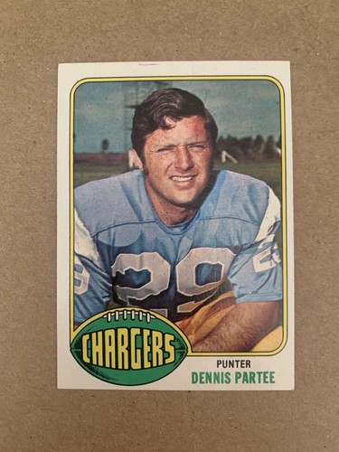 1976 Topps Dennis Partee # 387 San Diego Chargers Football Card NFL | eBay