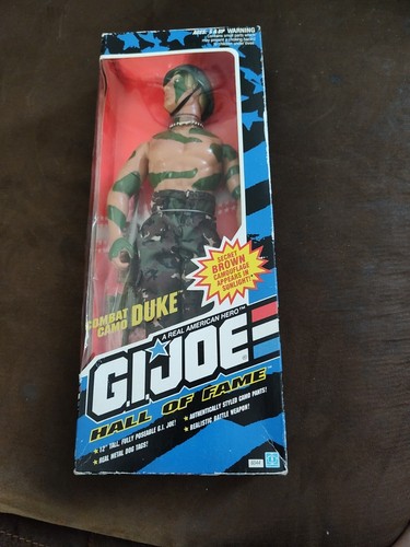 GI JOE COMBAT CAMO DUKE HALL OF FAME 12" HASBRO 1993 | eBay