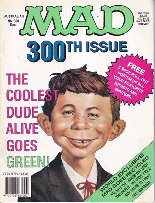 MAD (Australian) 1990 magazine - No.300 | eBay Australia